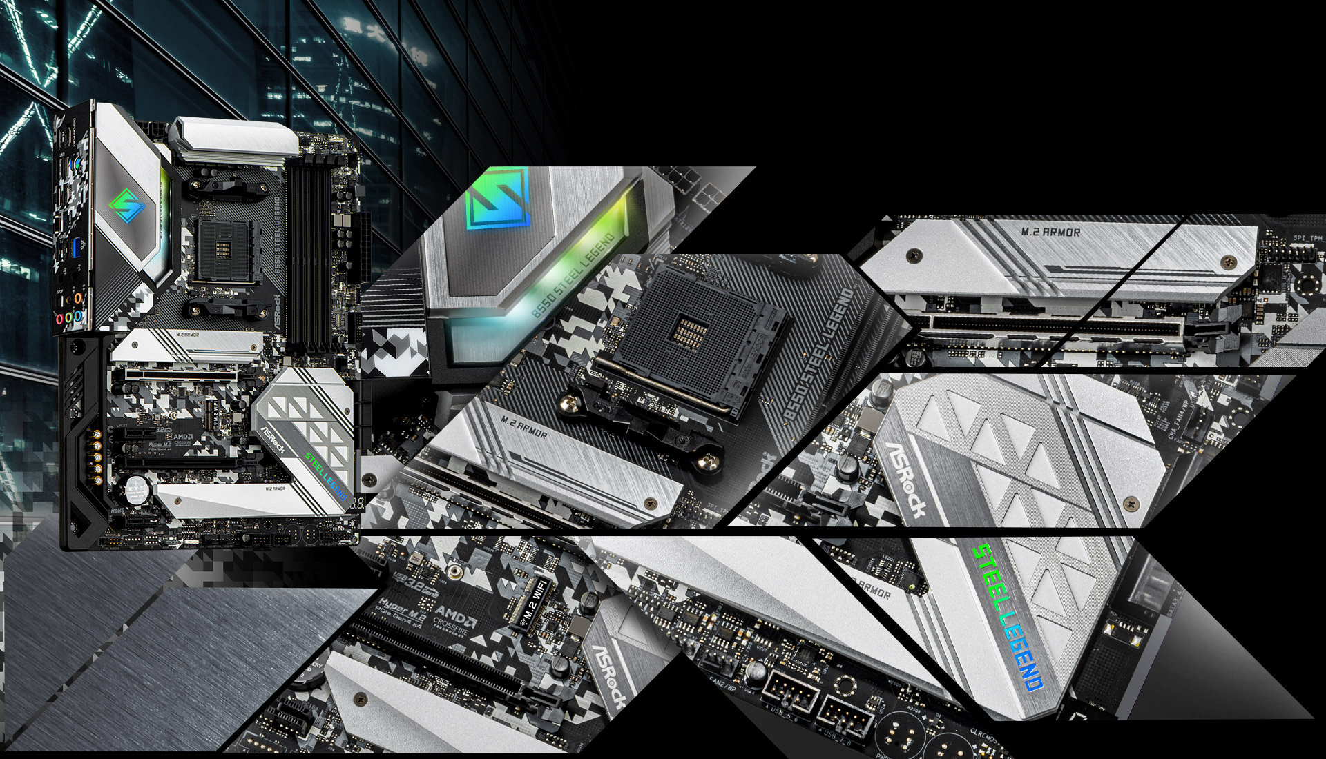 华擎科技 > B550 钢铁传奇